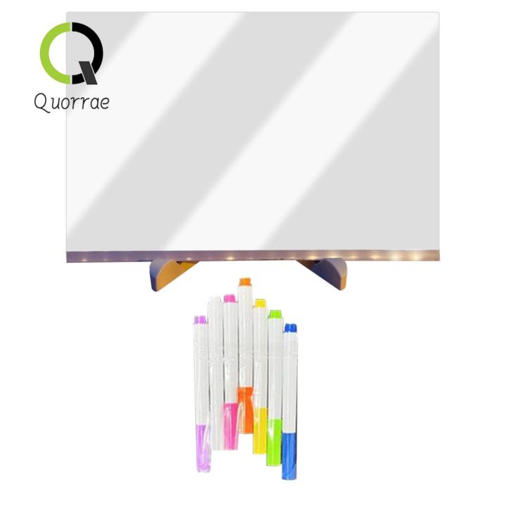 Quorrae Luminous Writing Board Glow Memo Led Letter Message Board with ...