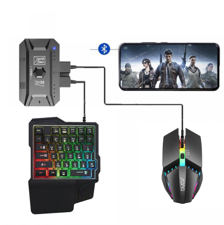 KOKKO M1pro Mobile Controller Gaming Keyboard Mouse Converter Pubg ... KOKKO M1pro Mobile Controller Gaming Keyboard Mouse Converter Pubg ...