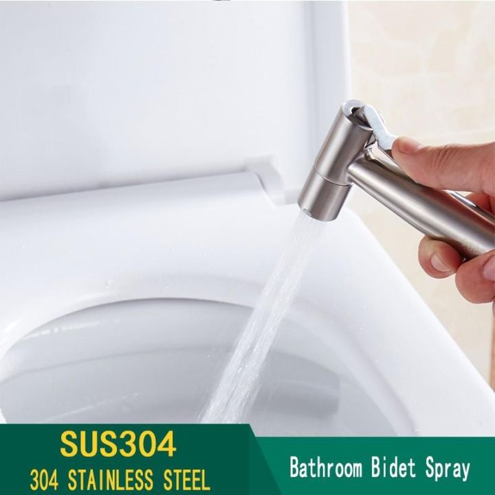 Stainless Steel Handheld High Pressure Faucet / Water Saving Powerful ...