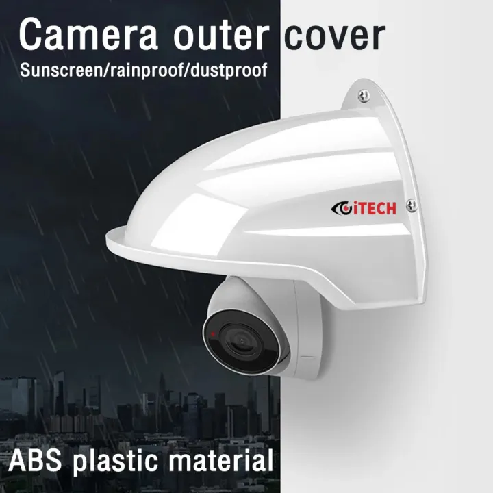 CCTV Protective ITECH Covers Shield Wall Waterproof Rainproof Cover Outdoor Dome Camera ...