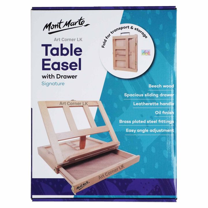 Mont Marte Signature Foldable Reclinable Traditional Tabletop Desk ...