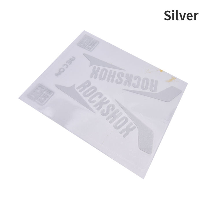 Stickers Mountain Bike Front Fork Decals Bike Stickers Bicycle Front ...