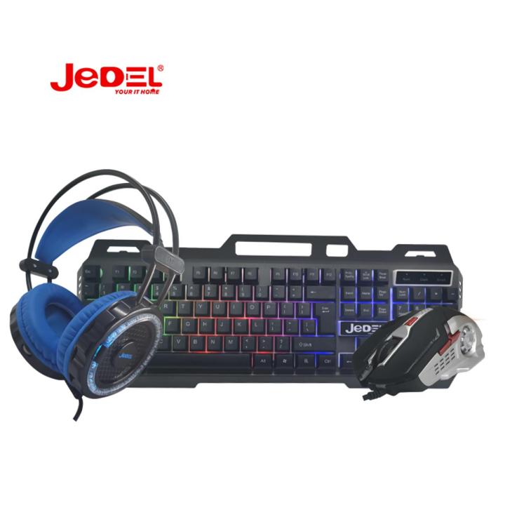 3 in 1 Combo Pack with RGB Light Gaming Keyboard / Mouse & Headphone ...