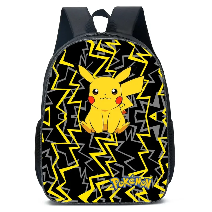 MINISO Pokémon SchoolBag Pikachu Backpack Polyester Burden-reducing ...