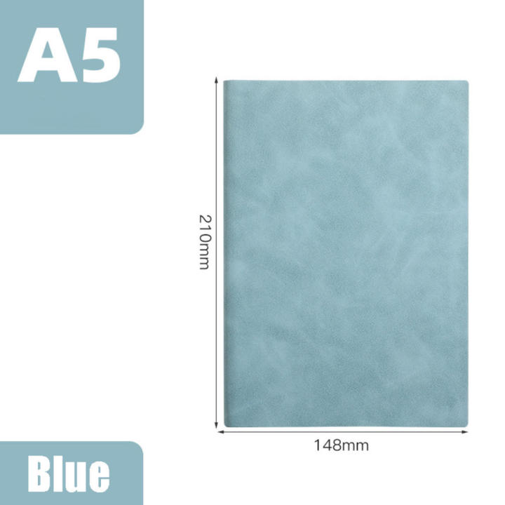 Skin Feel Sheep Bark Leather Business Notebook Approximately 210 ...