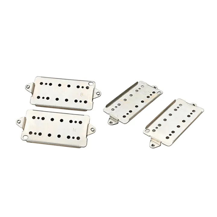 HYQZLTCA 4Pcs Guitar Neck Bridge Humbucker Pickup Base Plate 50mm 52mm ...