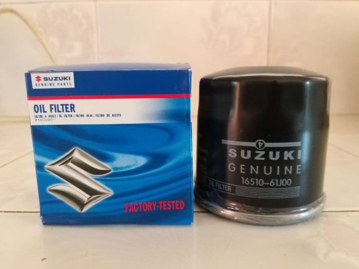 SUZUKI Oil Filter 16510-61J00 (Fit forCarry, Wagon R/ Spacia/ Every ...