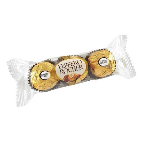 Ferrero Rocher 3 PCs pack | Chocolate | Ferrero Rocher | Premium ...