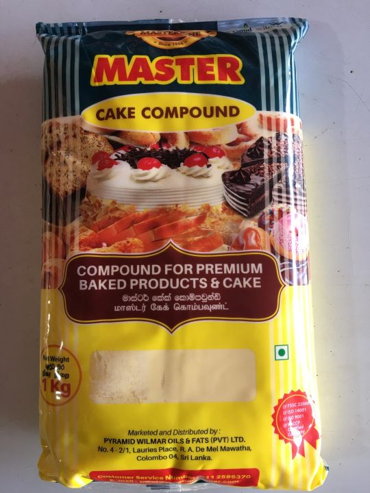 MasterLine 1kg Cake Compound Margrine, Butter, Wilmar Pyramid | Daraz.lk