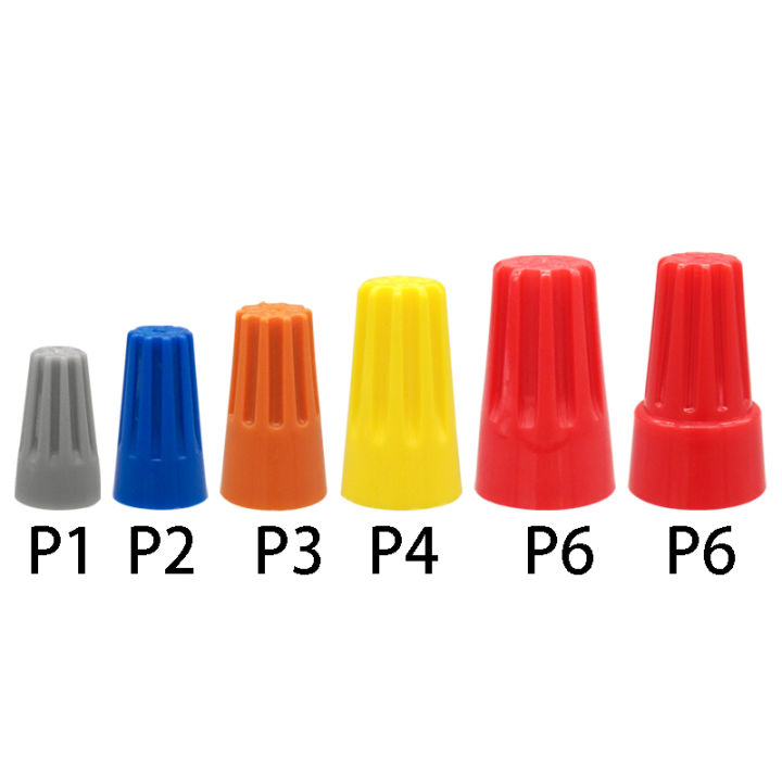 Crimp Caps Screw Type Insulation Crimping Wire Caps P1 P2 P3 P4 P6 ...