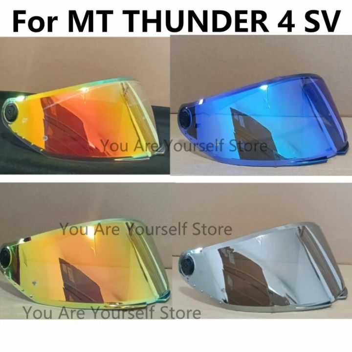 Helmet visor Helmet Visor for MT THUNDER 4 SV Helmet MT-V-28B ...