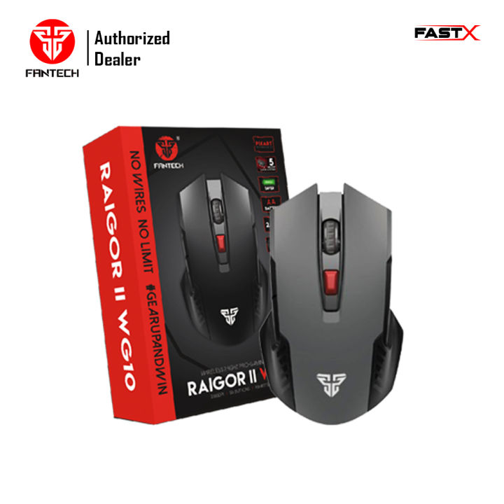 Fantech WG10 Raigor II Wirless Gaming Mouse Black | Daraz.lk
