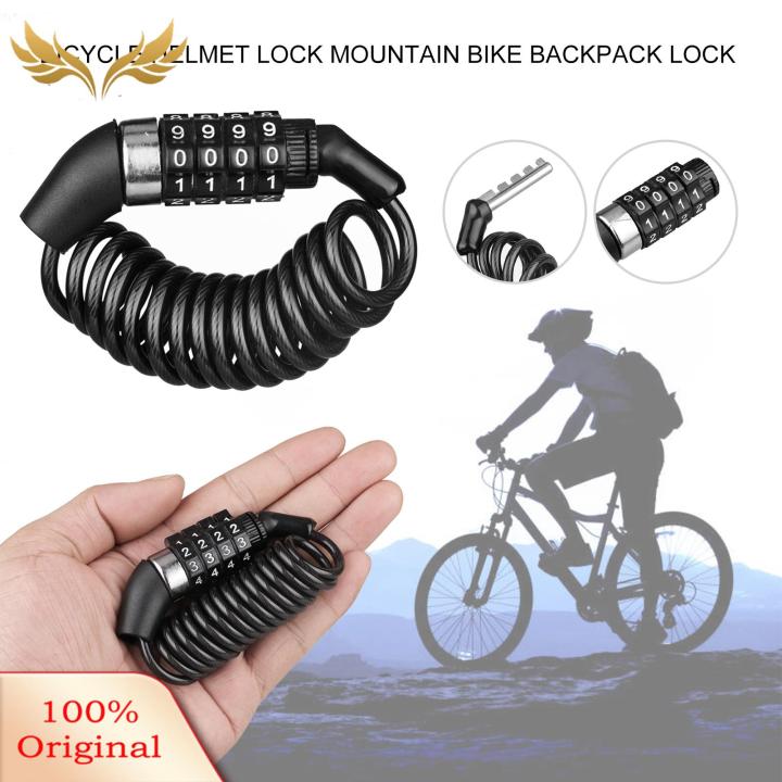 SuperRide Digital Bike Lock Keys-free Combination 4 Number Code Bike ...
