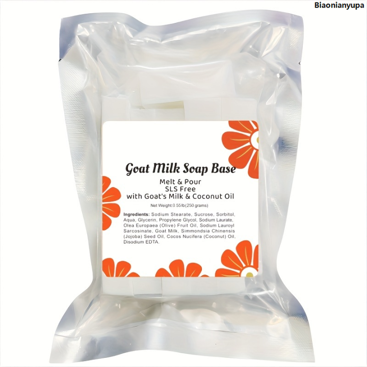 BiaonianyupaLuxury Fashion 250g Goat Milk Moisturizing Melt and Pour ...