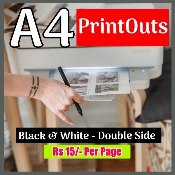 A4 Printing color and B/W | Daraz.lk