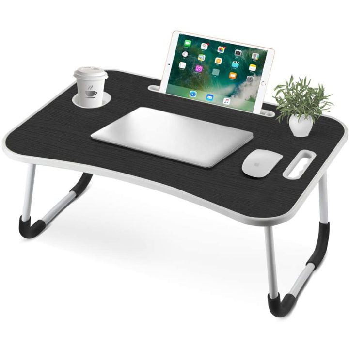 Portable Folding Laptop Stand Holder and comfortable. Study Table Desk ...