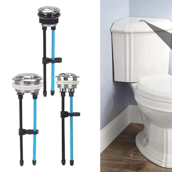 38/48/58mm Toilet Button Dual Push Flushing Toilet Seat Water Valve Wc ...