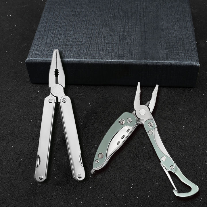 1/2PCS,Folding Multitool Pliers Combination Tool Stainless Steel ...