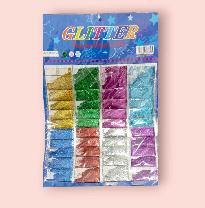 24 Pcs Dust Packets , Glitter Dust 40 Pcs Pack Just in Sale - Available ...