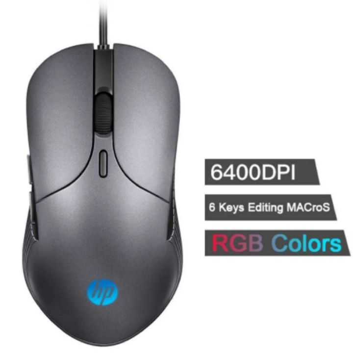 HP M280 USB Wired Gaming Mouse with RGB, DPI Up to 2400, Optical ...
