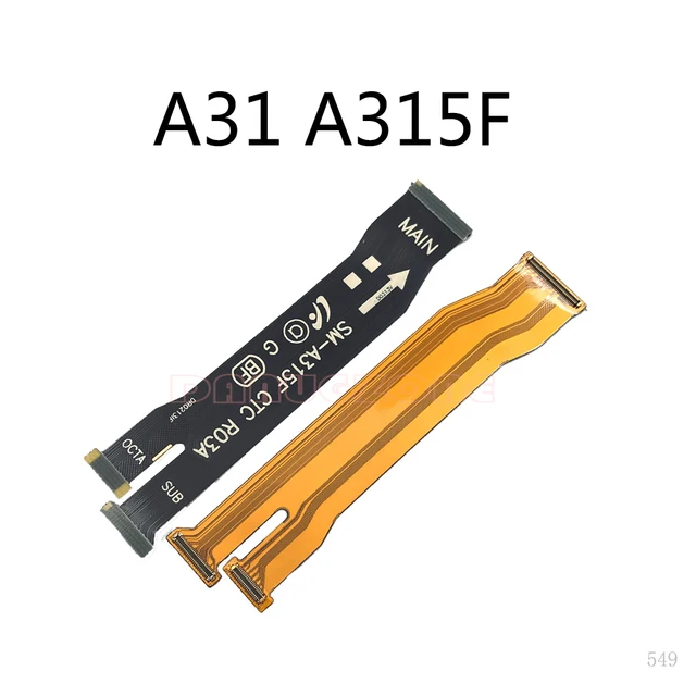 Samsung A31 Display Ribon Main Motherboard Board Connector LCD Display Flex Cable Spare Parts ...