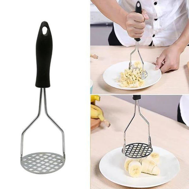 1PC S/Steel Potato Masher Ricer Pumpkin Tomato Fruit Sweet Potato Press ...