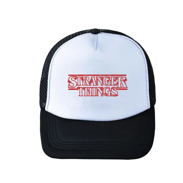 Stranger things Stranger Things Mesh Cap Summer Lettered Casual Peaked ...