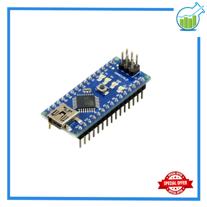 Arduino Nano V30 Mini Usb Atmega328p Ch340g 5v 16m Micro Controller Board For Arduino Without