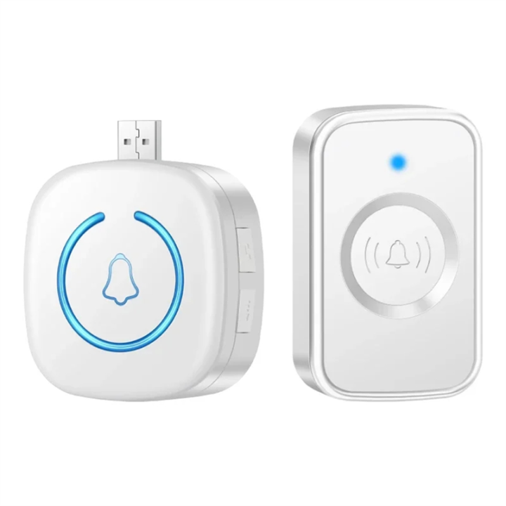 Smart Wireless Doorbell Electronic Remote Control Doorbell Wireless ...