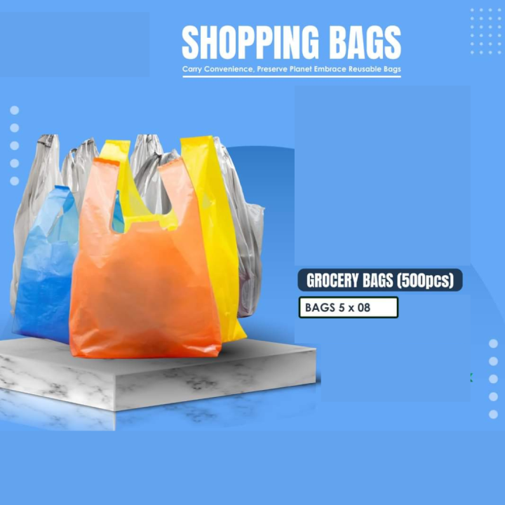 Poly Curry Bags - GROCERY (5X8) | Daraz.lk