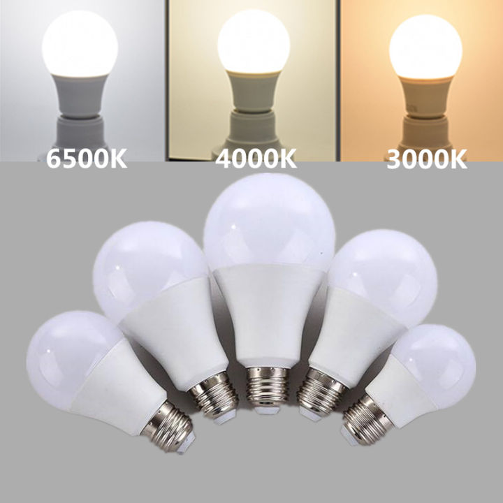 E27 LED Bulb Light Nature White 4000k White 6500k Warm White 3000k 220V 230V 5W 7W 9W 12W 15W ...