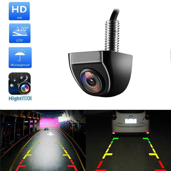 Car Rear View Camera Reverse Universal Night Vision 170 Degree Wide ...