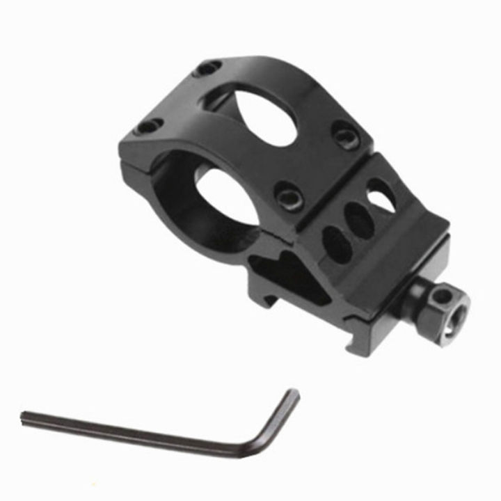 Tactical 25.4mm Quick Release Offset Flashlight Scope Mount 20mm ...