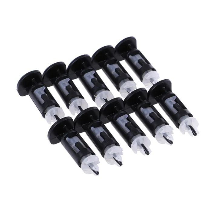 10PCs 775 CPU heatsink Mount pin plastic push screw cooling fan ...