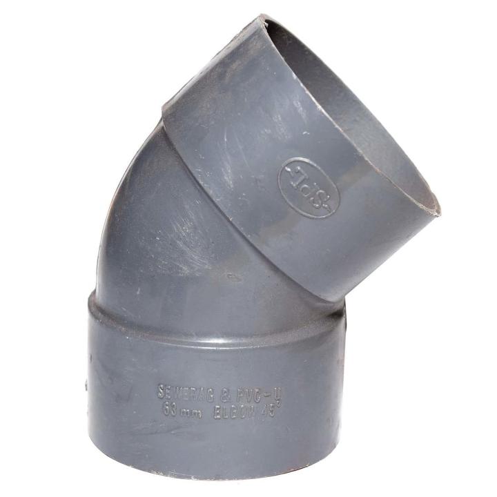 Klh 45 Digree Elbow - Grey | Daraz.lk