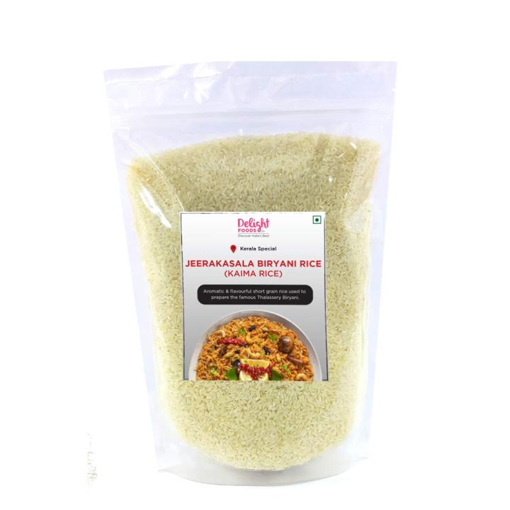 Delight Foods Kerala Special Jeerakasala Biryani Rice | Kaima Rice ...