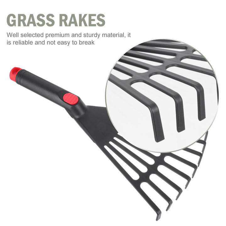 Hand Rake Garden Tool Plastic Gardening Rake Handheld Hand Soil Tiller ...