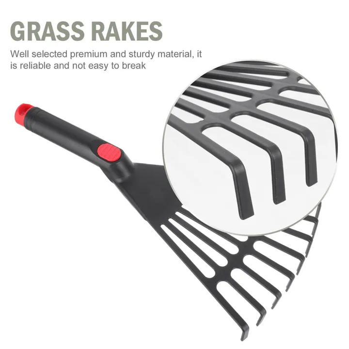 Hand Rake Garden Tool Plastic Gardening Rake Handheld Hand Soil Tiller ...