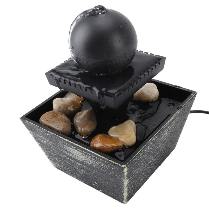 Indoor Tabletop Water Fountain Indoor Relaxation Tabletop Ball Fountain ...