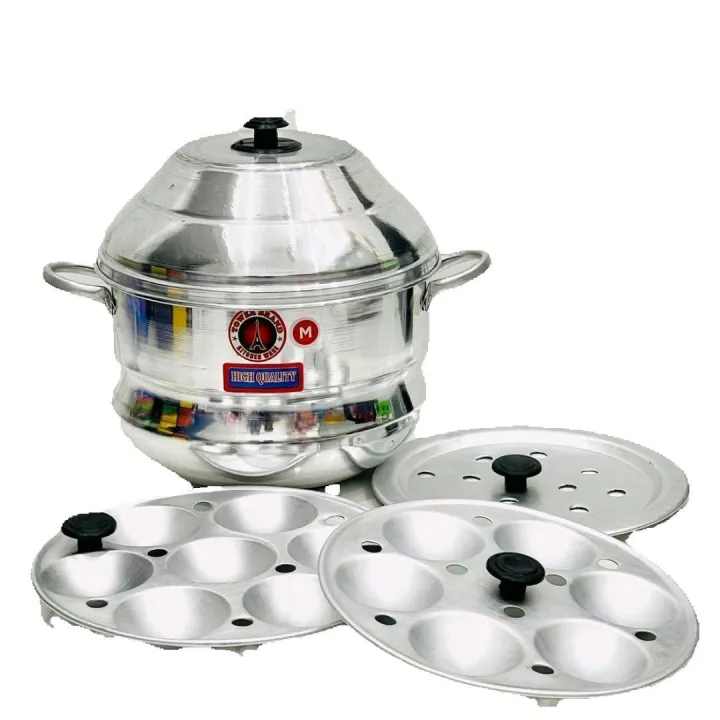 Idly Pot Aluminium High Quality Medium Size | Daraz.lk
