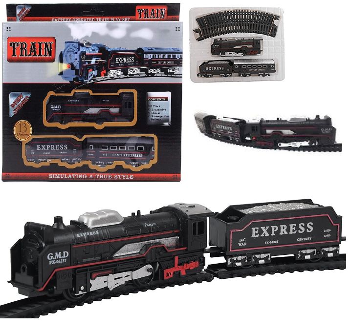 Express Train Battery Operated Train Set with Light for Kids Best ...