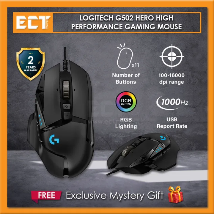 Logitech G502 Hero High Performance Gaming Mouse (KDA Limited Edition ...