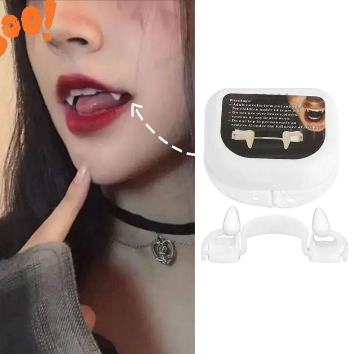 vampire teeth 1Pair Vampire Teeth Halloween Decoration Dracula Teeth ...