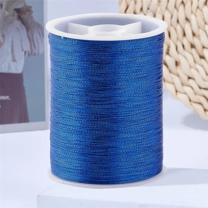 Embroidery Floss String Polyester Tinsel Cord Glitter Embroidery Floss ...