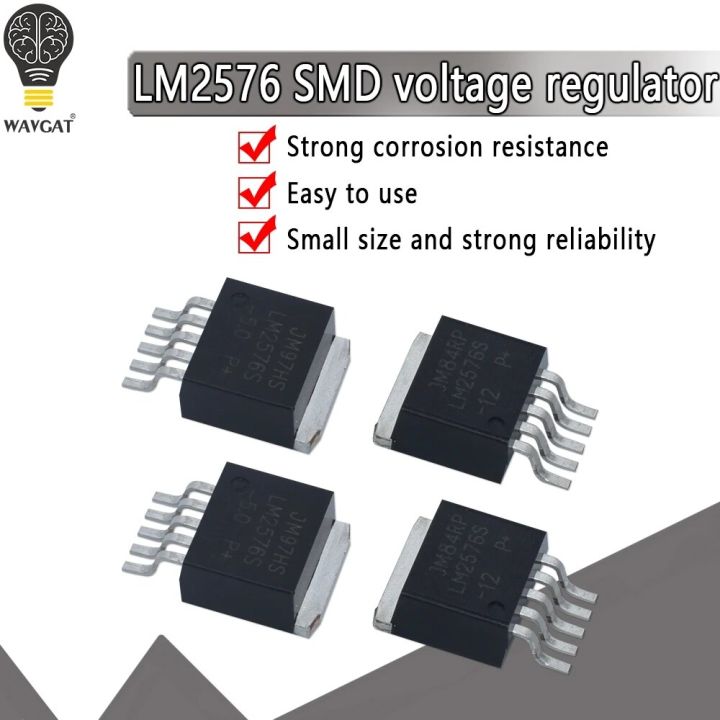 5PCS DC to DC Converter LM2577S-ADJ LM2575HVS-5.0 LM2596S-5.0 LM2596S-ADJ LM2576S-5.0 LM2576S ...