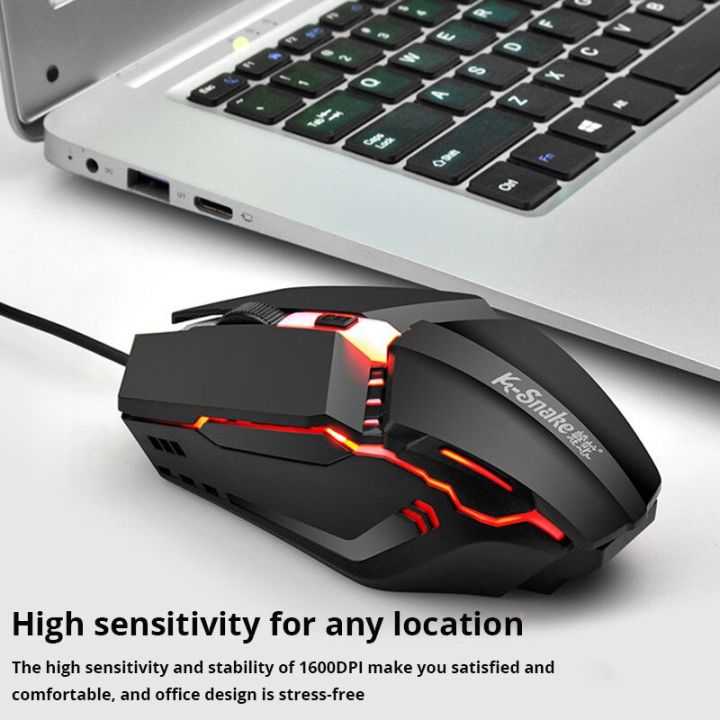 Viper M11 RGB Streamer Gaming Mouse with Horse Running Luminous Design ...