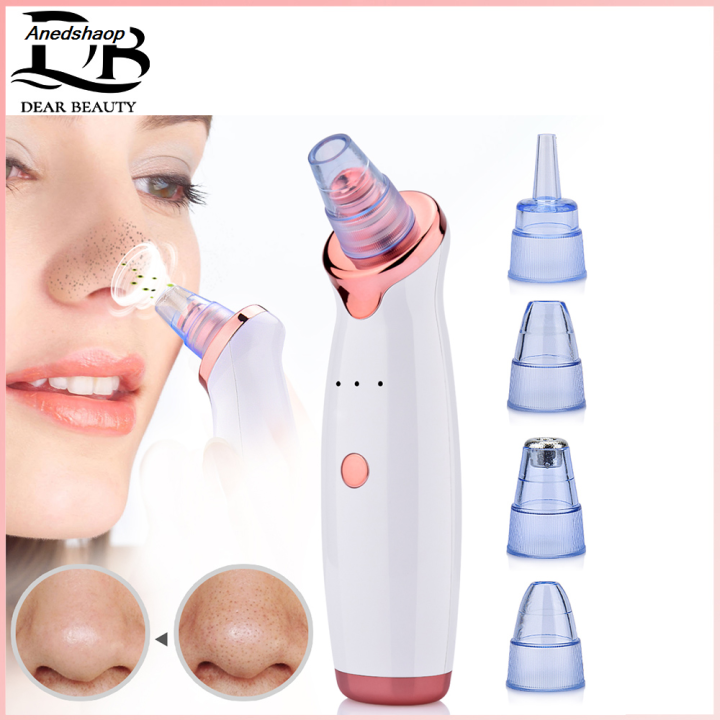 Anedshaop 3 Gears Blackhead Remover Pore Acne Oil Pimple Removal Face T ...