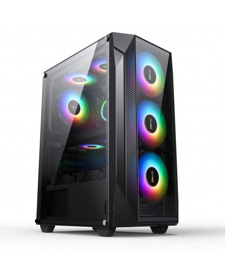 RUIX WINDMILL Black ATX Gaming Desktop Casing | Daraz.lk