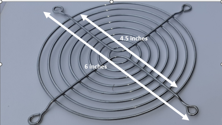 Fan Guard Grill (6*6 inches) | Daraz.lk