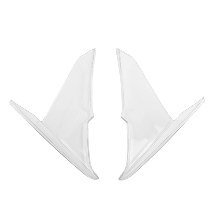 Leg Motorcycle Side Windshield Air Deflector Wind Deflector Fairing for ...